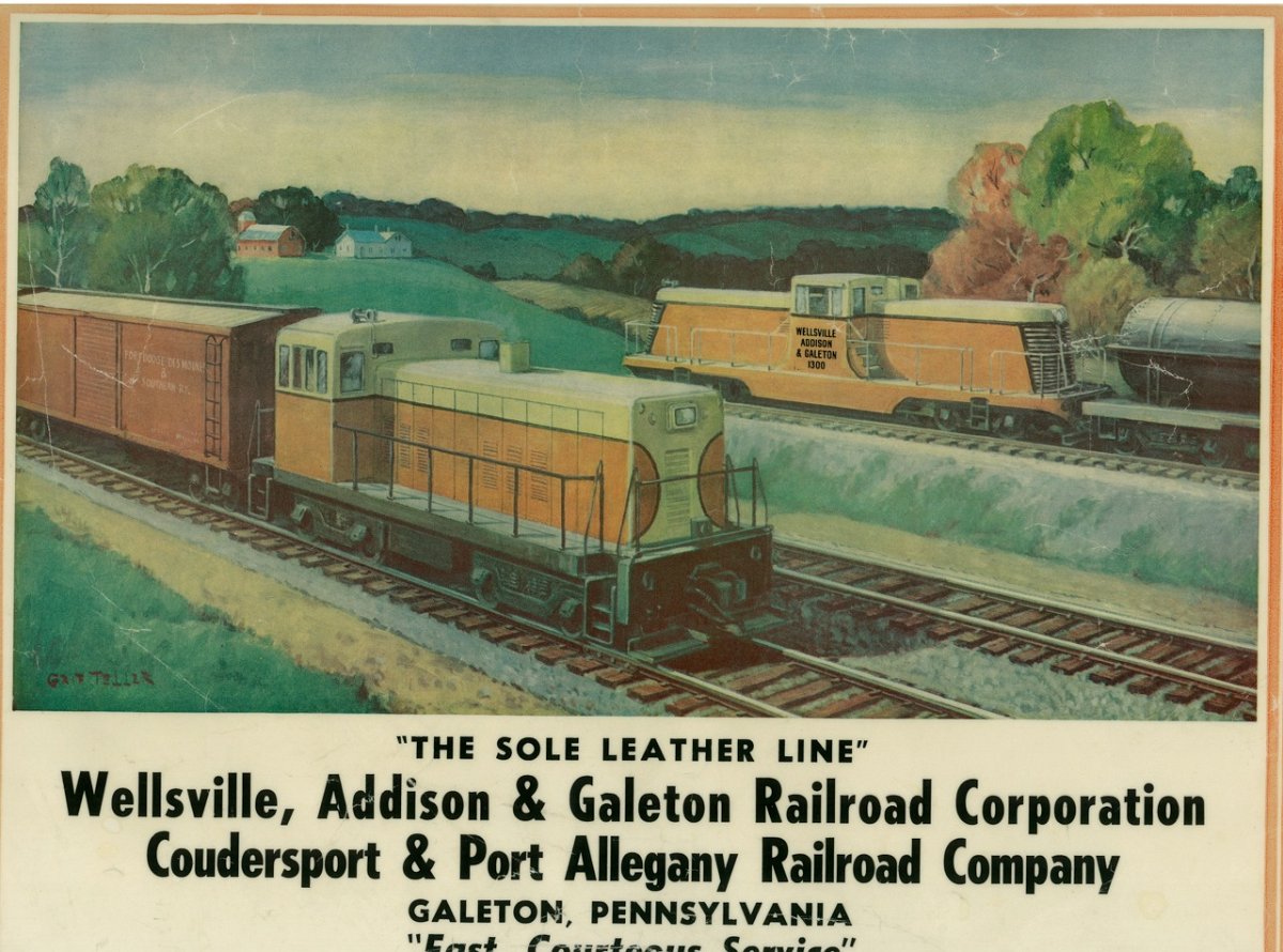 WAG (Wellsville Addison Galeton) RR Allegany County Historical Society ...